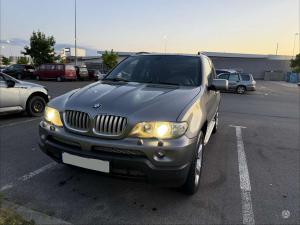 Grey BMW X5 2004 in Vilnius, with an engine capacity of 2.98 L and mileage of 342 thousand km for 5300 €, photo  on AUTOMOTO.COM.LV