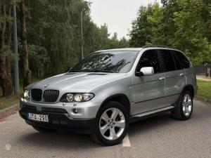 Pelēks BMW X5 2004 Viļņa, ar dzinēja tilpumu 0.00 L un nobraukumu 391 tūkst. km par 4750 €, foto  vietnē AUTOMOTO.COM.LV