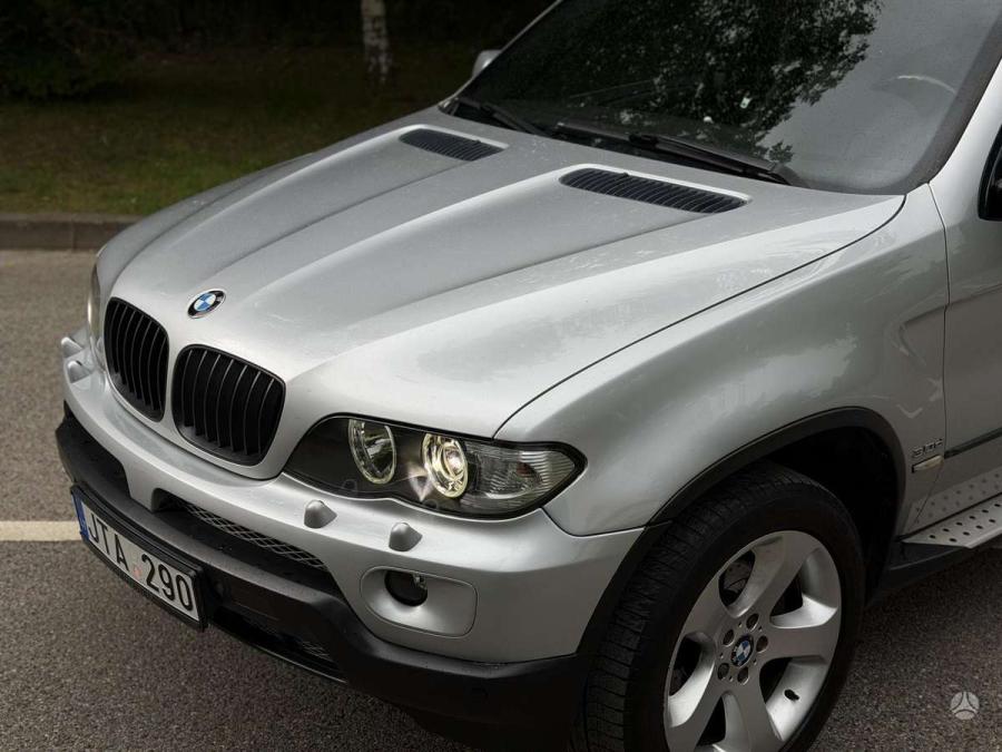Grey BMW X5 2004 in Vilnius, with an engine capacity of 0.00 L and mileage of 391 thousand km for 4750 €, photo 6 on AUTOMOTO.COM.LV