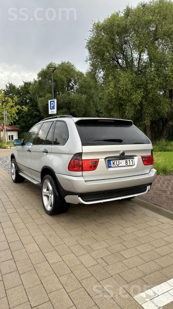 Pelēks BMW X5 2004 Valmiera, ar dzinēja tilpumu 3.00 L un nobraukumu 415 tūkst. km par 5500 €, foto 6 vietnē AUTOMOTO.COM.LV