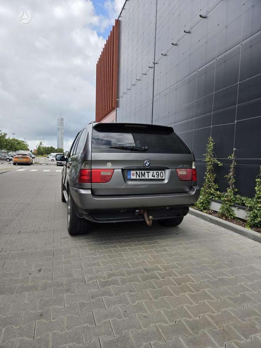 Pelēks BMW X5 2004 Klaipėda, ar dzinēja tilpumu 2.99 L un nobraukumu 297 tūkst. km par 4000 €, foto 9 vietnē AUTOMOTO.COM.LV