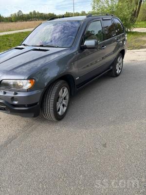 Pelēks BMW X5 2004 Rīga, ar dzinēja tilpumu 3.00 L un nobraukumu 490 tūkst. km par 2850 €, foto 3 vietnē AUTOMOTO.COM.LV