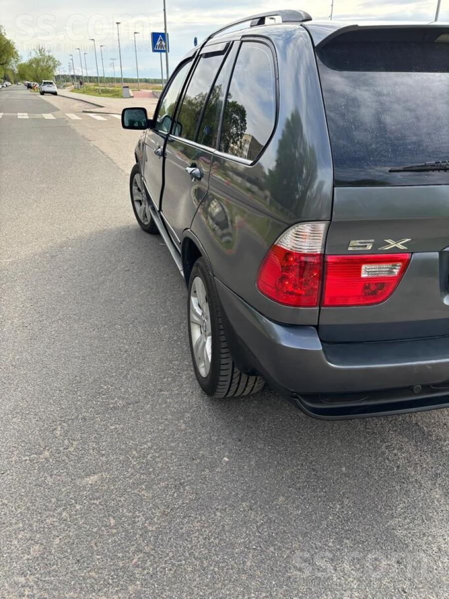 Pelēks BMW X5 2004 Rīga, ar dzinēja tilpumu 3.00 L un nobraukumu 490 tūkst. km par 2850 €, foto 11 vietnē AUTOMOTO.COM.LV