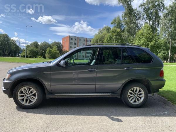 Pelēks BMW X5 2004 Aizkraukle, ar dzinēja tilpumu 3.00 L un nobraukumu 220 tūkst. km par 3630 €, foto 3 vietnē AUTOMOTO.COM.LV