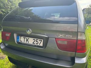 Pelēks BMW X5 2004 Šalčininkai, ar dzinēja tilpumu 3.00 L un nobraukumu 400 tūkst. km par 3800 €, foto 4 vietnē AUTOMOTO.COM.LV