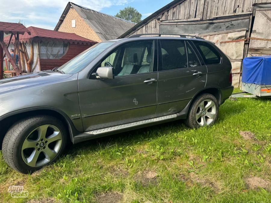 Pelēks BMW X5 2004 Šalčininkai, ar dzinēja tilpumu 3.00 L un nobraukumu 400 tūkst. km par 3800 €, foto 6 vietnē AUTOMOTO.COM.LV