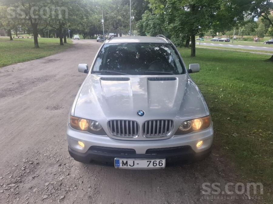 Grey BMW X5 2004 in Riga, with an engine capacity of 3.00 L and mileage of 305 thousand km for 3100 €, photo 10 on AUTOMOTO.COM.LV