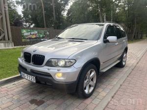 Pelēks BMW X5 2004 Ventspils, ar dzinēja tilpumu 3.00 L un nobraukumu 394 tūkst. km par 4350 €, foto  vietnē AUTOMOTO.COM.LV