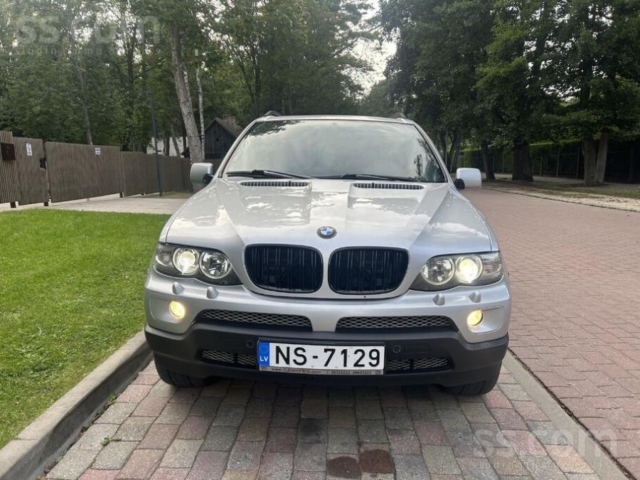 Pelēks BMW X5 2004 Ventspils, ar dzinēja tilpumu 3.00 L un nobraukumu 394 tūkst. km par 4350 €, foto 3 vietnē AUTOMOTO.COM.LV