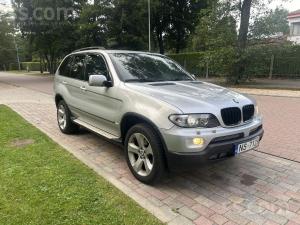 Pelēks BMW X5 2004 Ventspils, ar dzinēja tilpumu 3.00 L un nobraukumu 394 tūkst. km par 4350 €, foto 4 vietnē AUTOMOTO.COM.LV