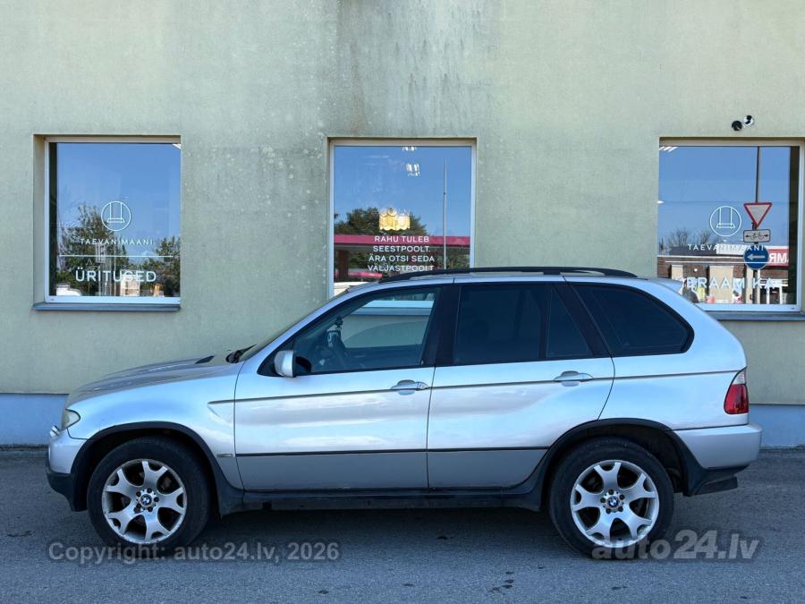 Grey BMW X5 2004 in Rapla, with an engine capacity of 3.00 L and mileage of 0 thousand km for 2750 €, photo 3 on AUTOMOTO.COM.LV