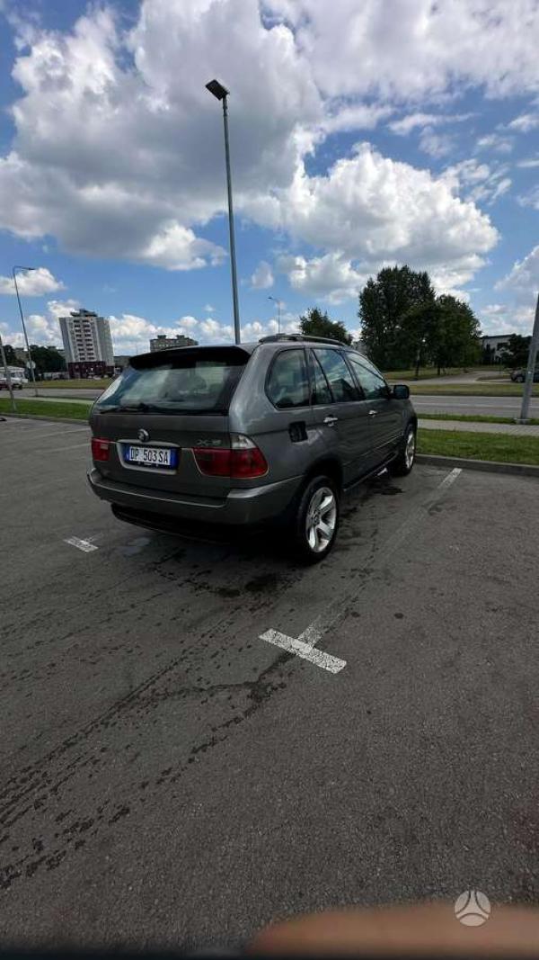Pelēks BMW X5 2004 Kauņa, ar dzinēja tilpumu 3.00 L un nobraukumu 351 tūkst. km par 3500 €, foto 3 vietnē AUTOMOTO.COM.LV