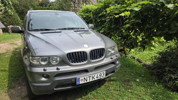 Pelēks BMW X5 2004 Alīta, ar dzinēja tilpumu 2.98 L un nobraukumu 268 tūkst. km par 4300 €, foto 1 vietnē AUTOMOTO.COM.LV