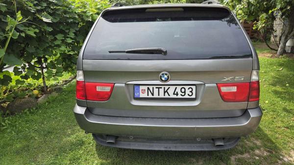 Pelēks BMW X5 2004 Alīta, ar dzinēja tilpumu 2.98 L un nobraukumu 268 tūkst. km par 4300 €, foto 5 vietnē AUTOMOTO.COM.LV