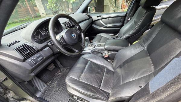 Pelēks BMW X5 2004 Alīta, ar dzinēja tilpumu 2.98 L un nobraukumu 268 tūkst. km par 4300 €, foto 8 vietnē AUTOMOTO.COM.LV