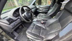 Grey BMW X5 2004 in Alytus, with an engine capacity of 2.98 L and mileage of 268 thousand km for 4300 €, photo 8 on AUTOMOTO.COM.LV