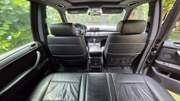 Pelēks BMW X5 2004 Alīta, ar dzinēja tilpumu 2.98 L un nobraukumu 268 tūkst. km par 4300 €, foto 9 vietnē AUTOMOTO.COM.LV