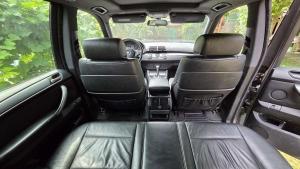 Grey BMW X5 2004 in Alytus, with an engine capacity of 2.98 L and mileage of 268 thousand km for 4300 €, photo 9 on AUTOMOTO.COM.LV