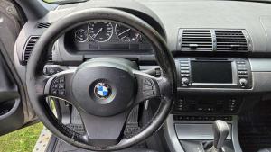 Grey BMW X5 2004 in Alytus, with an engine capacity of 2.98 L and mileage of 268 thousand km for 4300 €, photo 10 on AUTOMOTO.COM.LV