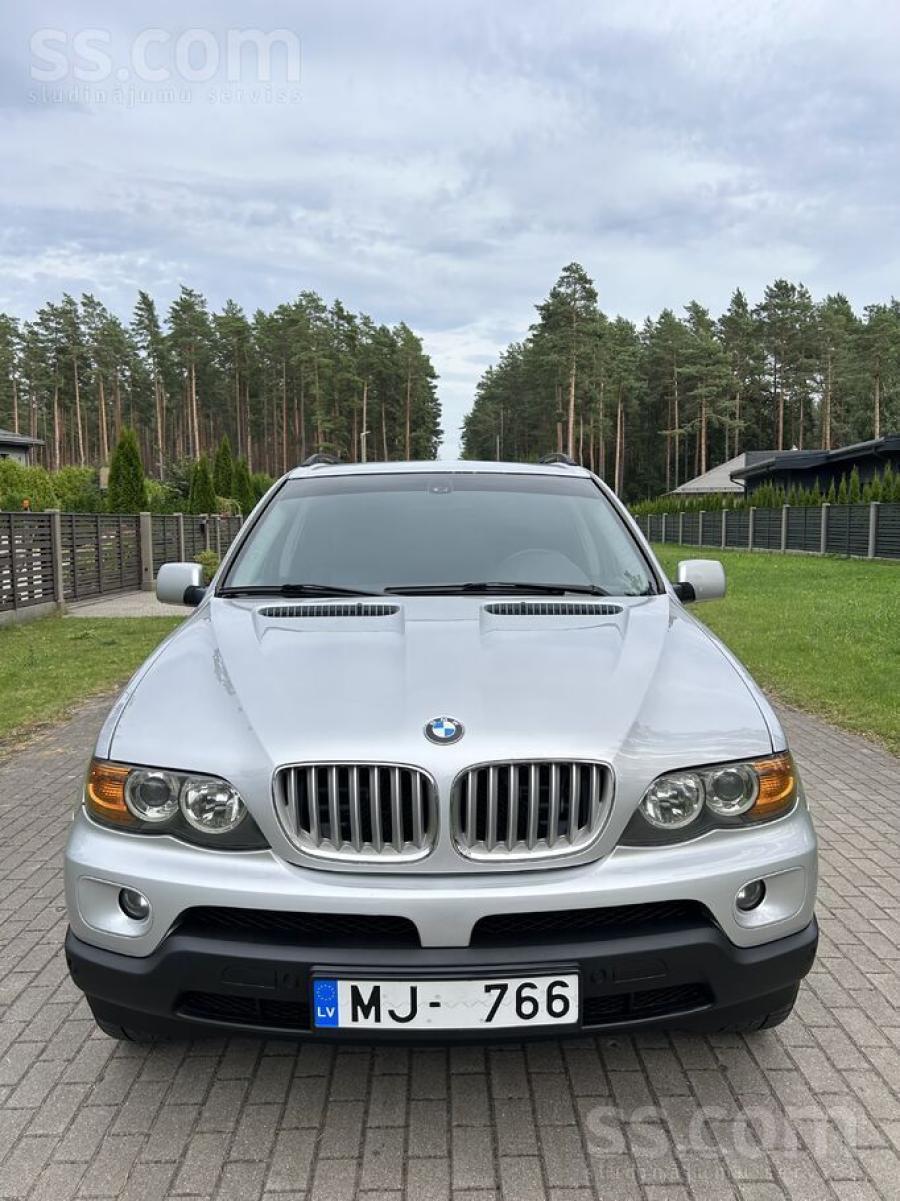 Pelēks BMW X5 2004 Rīga, ar dzinēja tilpumu 3.00 L un nobraukumu 306 tūkst. km par 6700 €, foto 1 vietnē AUTOMOTO.COM.LV