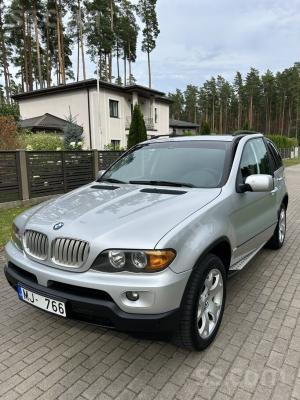 Pelēks BMW X5 2004 Rīga, ar dzinēja tilpumu 3.00 L un nobraukumu 306 tūkst. km par 6700 €, foto 4 vietnē AUTOMOTO.COM.LV