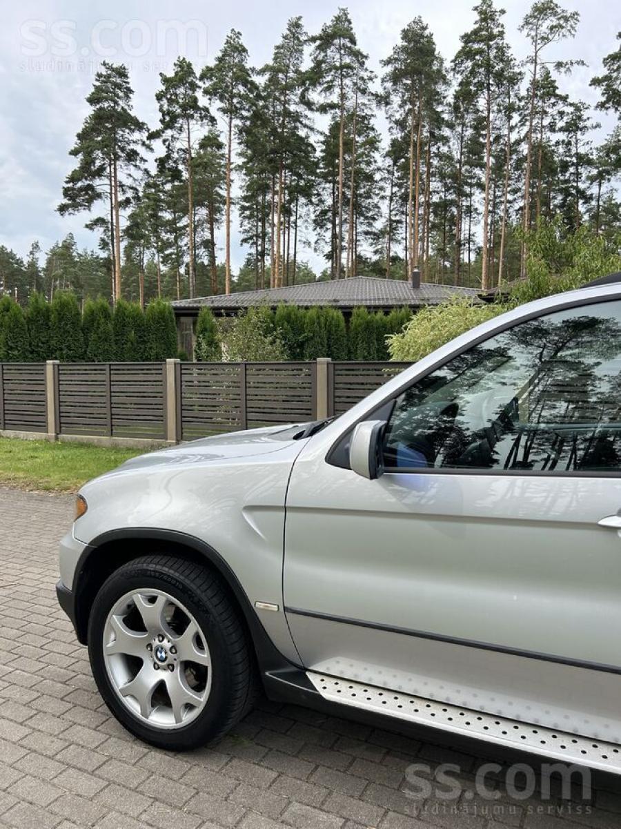 Pelēks BMW X5 2004 Rīga, ar dzinēja tilpumu 3.00 L un nobraukumu 306 tūkst. km par 6700 €, foto 6 vietnē AUTOMOTO.COM.LV