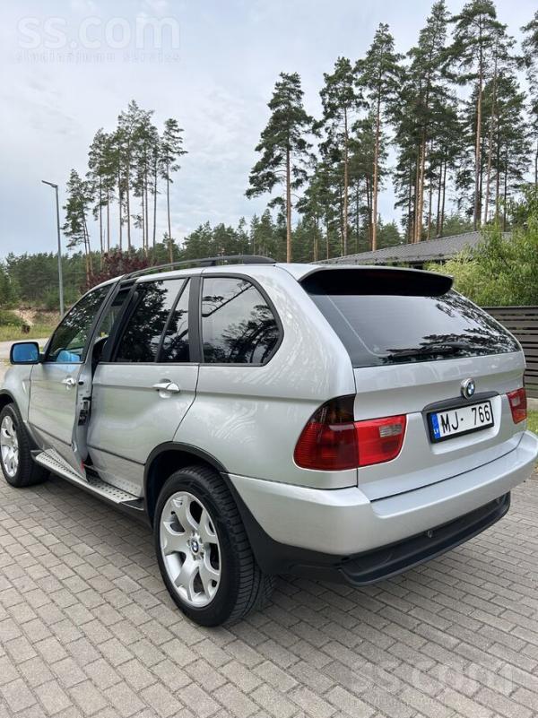 Pelēks BMW X5 2004 Rīga, ar dzinēja tilpumu 3.00 L un nobraukumu 306 tūkst. km par 6700 €, foto 8 vietnē AUTOMOTO.COM.LV