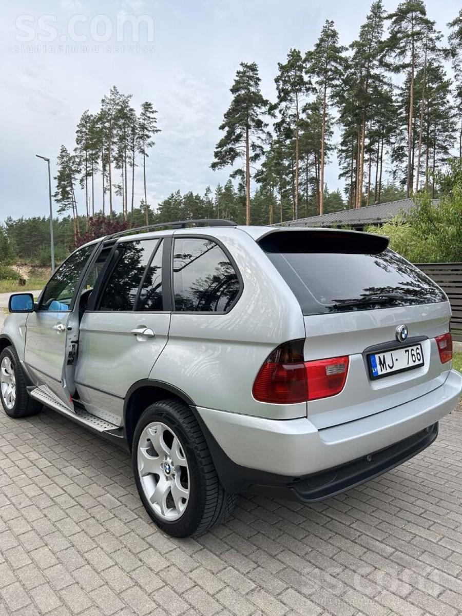 Pelēks BMW X5 2004 Rīga, ar dzinēja tilpumu 3.00 L un nobraukumu 306 tūkst. km par 6700 €, foto 8 vietnē AUTOMOTO.COM.LV