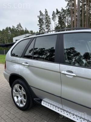 Pelēks BMW X5 2004 Rīga, ar dzinēja tilpumu 3.00 L un nobraukumu 306 tūkst. km par 6700 €, foto 11 vietnē AUTOMOTO.COM.LV