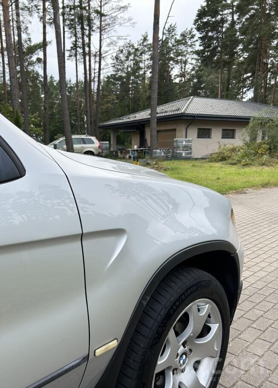 Pelēks BMW X5 2004 Rīga, ar dzinēja tilpumu 3.00 L un nobraukumu 306 tūkst. km par 6700 €, foto 13 vietnē AUTOMOTO.COM.LV