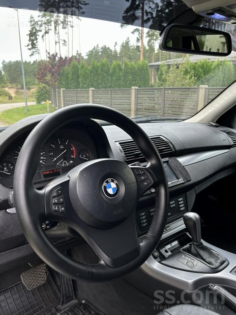 Pelēks BMW X5 2004 Rīga, ar dzinēja tilpumu 3.00 L un nobraukumu 306 tūkst. km par 6700 €, foto 17 vietnē AUTOMOTO.COM.LV