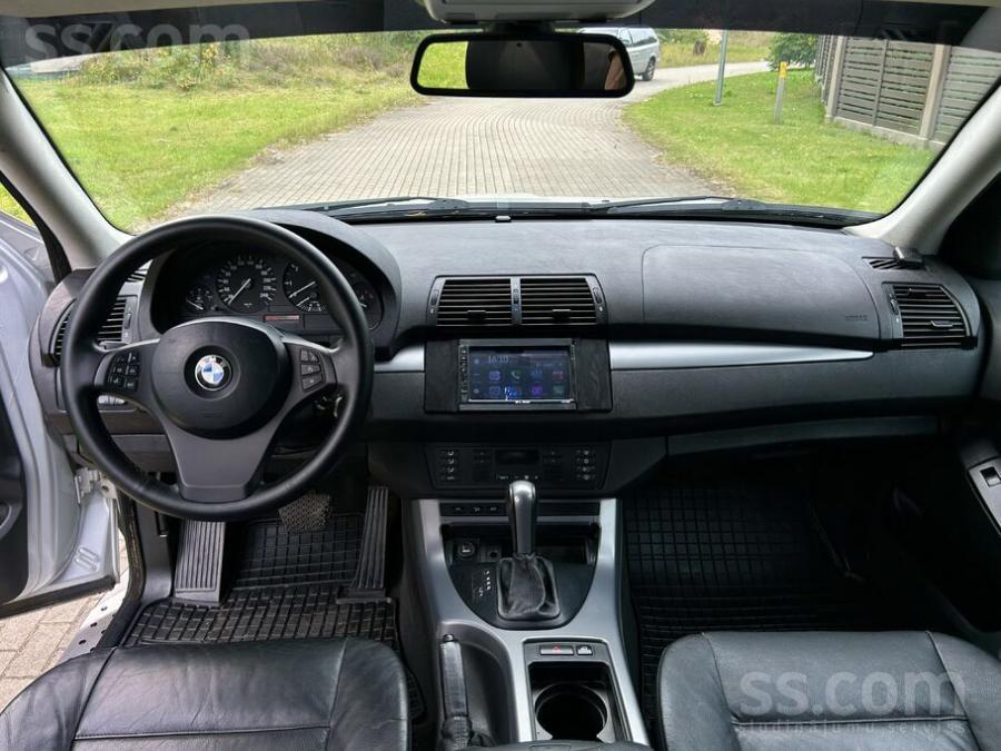 Pelēks BMW X5 2004 Rīga, ar dzinēja tilpumu 3.00 L un nobraukumu 306 tūkst. km par 6700 €, foto 19 vietnē AUTOMOTO.COM.LV