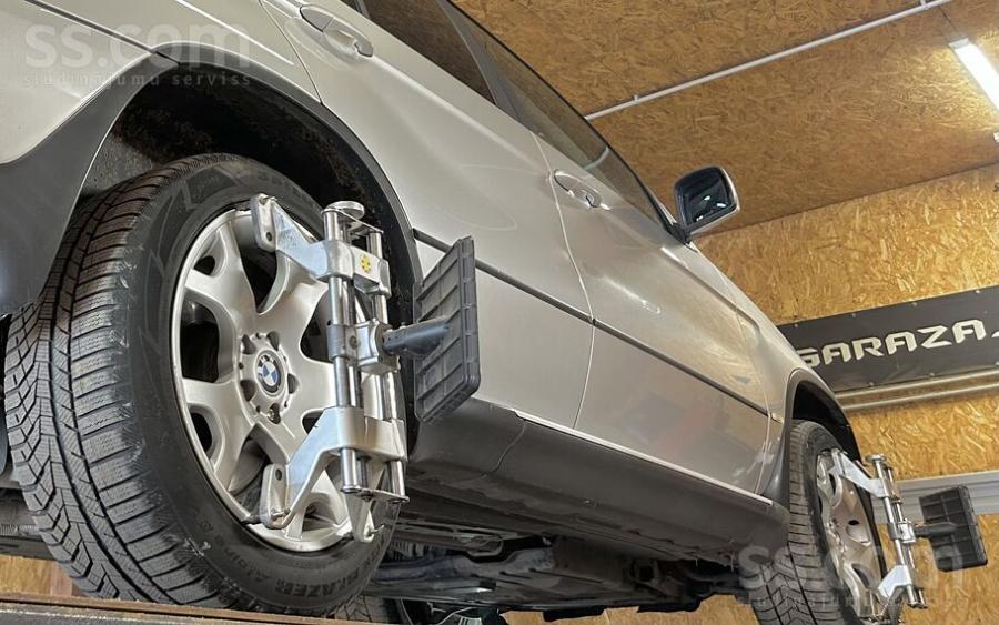 Pelēks BMW X5 2004 Rīga, ar dzinēja tilpumu 3.00 L un nobraukumu 306 tūkst. km par 6700 €, foto 20 vietnē AUTOMOTO.COM.LV