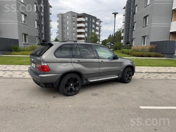 Grey BMW X5 2004 in Riga, with an engine capacity of 3.00 L and mileage of 358 thousand km for 4900 €, photo 8 on AUTOMOTO.COM.LV