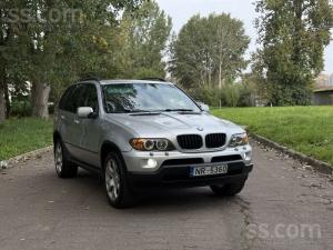 Grey BMW X5 2004 in Riga, with an engine capacity of 3.00 L and mileage of 333 thousand km for 3390 €, photo  on AUTOMOTO.COM.LV