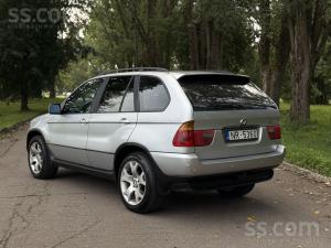 Pelēks BMW X5 2004 Rīga, ar dzinēja tilpumu 3.00 L un nobraukumu 333 tūkst. km par 3390 €, foto 5 vietnē AUTOMOTO.COM.LV