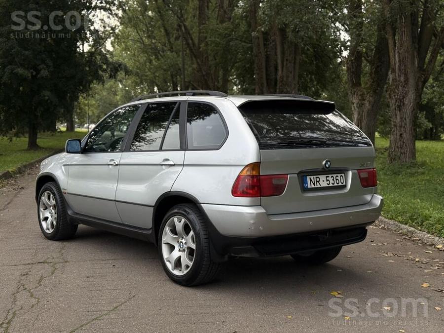 Pelēks BMW X5 2004 Rīga, ar dzinēja tilpumu 3.00 L un nobraukumu 333 tūkst. km par 3390 €, foto 5 vietnē AUTOMOTO.COM.LV