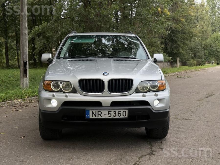 Pelēks BMW X5 2004 Rīga, ar dzinēja tilpumu 3.00 L un nobraukumu 333 tūkst. km par 3390 €, foto 8 vietnē AUTOMOTO.COM.LV