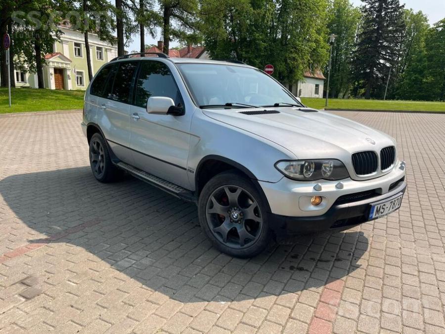 Серый БМВ Х5 2004 в Алуксне, объемом двигателя 3.00 л и пробегом 391 тыс. км за 3350 €, фото 3 на AUTOMOTO.COM.LV