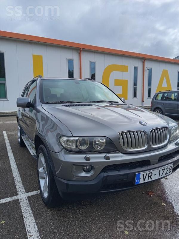 Grey BMW X5 2004 in Daugavpils, with an engine capacity of 3.00 L and mileage of 371 thousand km for 6000 €, photo 8 on AUTOMOTO.COM.LV