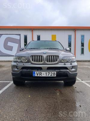 Grey BMW X5 2004 in Daugavpils, with an engine capacity of 3.00 L and mileage of 371 thousand km for 6000 €, photo 9 on AUTOMOTO.COM.LV