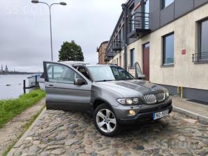 Grey BMW X5 2004 in Riga, with an engine capacity of 3.00 L and mileage of 380 thousand km for 4650 €, photo 10 on AUTOMOTO.COM.LV