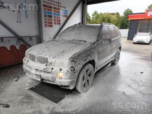 Grey BMW X5 2004 in Riga, with an engine capacity of 3.00 L and mileage of 380 thousand km for 4650 €, photo 11 on AUTOMOTO.COM.LV