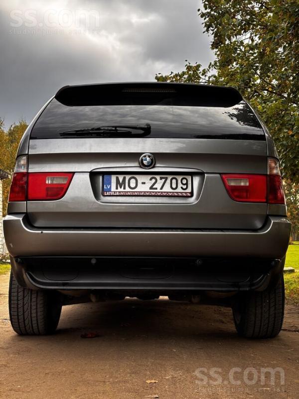 BMW X5 2004 in Rezekne on AUTOMOTO.COM.LV Grey BMW X5 2004 in Rezekne, with an engine capacity of 3.00 L and mileage of 302 thousand km for 4500 €, photo 8 on AUTOMOTO.COM.LV
