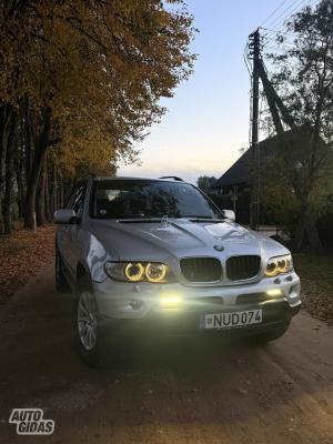 Pelēks BMW X5 2004 Viļņa, ar dzinēja tilpumu 3.00 L un nobraukumu 381 tūkst. km par 3999 €, foto 3 vietnē AUTOMOTO.COM.LV