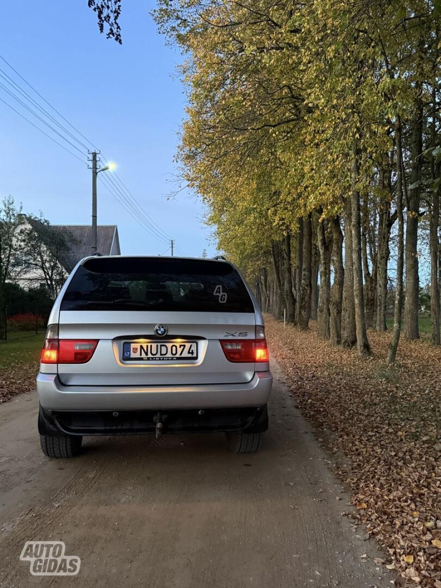 Pelēks BMW X5 2004 Viļņa, ar dzinēja tilpumu 3.00 L un nobraukumu 381 tūkst. km par 3999 €, foto 6 vietnē AUTOMOTO.COM.LV