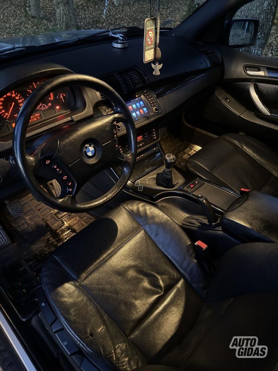 Pelēks BMW X5 2004 Viļņa, ar dzinēja tilpumu 3.00 L un nobraukumu 381 tūkst. km par 3999 €, foto 12 vietnē AUTOMOTO.COM.LV