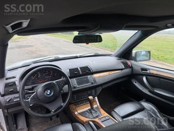 Grey BMW X5 2004 in Dobele, with an engine capacity of 3.00 L and mileage of 438 thousand km for 3300 €, photo 9 on AUTOMOTO.COM.LV