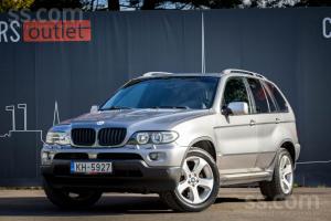Pelēks BMW X5 2004 Rīga, ar dzinēja tilpumu 3.00 L un nobraukumu 276 tūkst. km par 3990 €, foto 1 vietnē AUTOMOTO.COM.LV