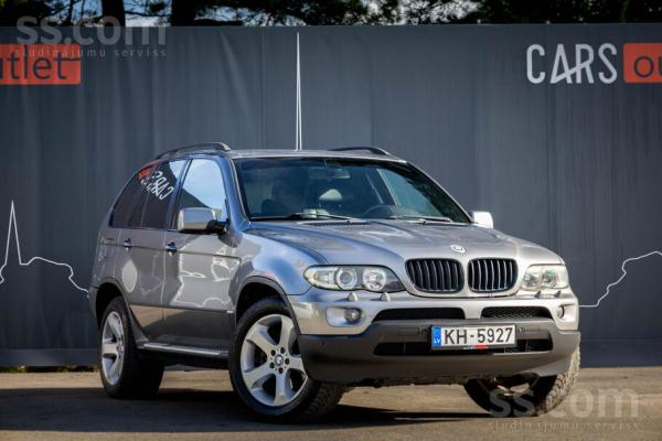 Pelēks BMW X5 2004 Rīga, ar dzinēja tilpumu 3.00 L un nobraukumu 276 tūkst. km par 3990 €, foto 4 vietnē AUTOMOTO.COM.LV